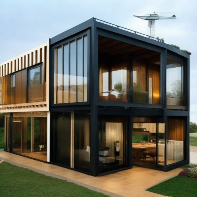 Casas de Container AI - Casas Rusticas